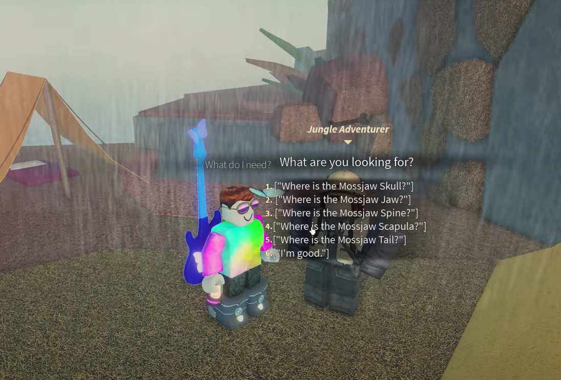 Fisch Jungle Adventurer — where to find Lost Bones fast