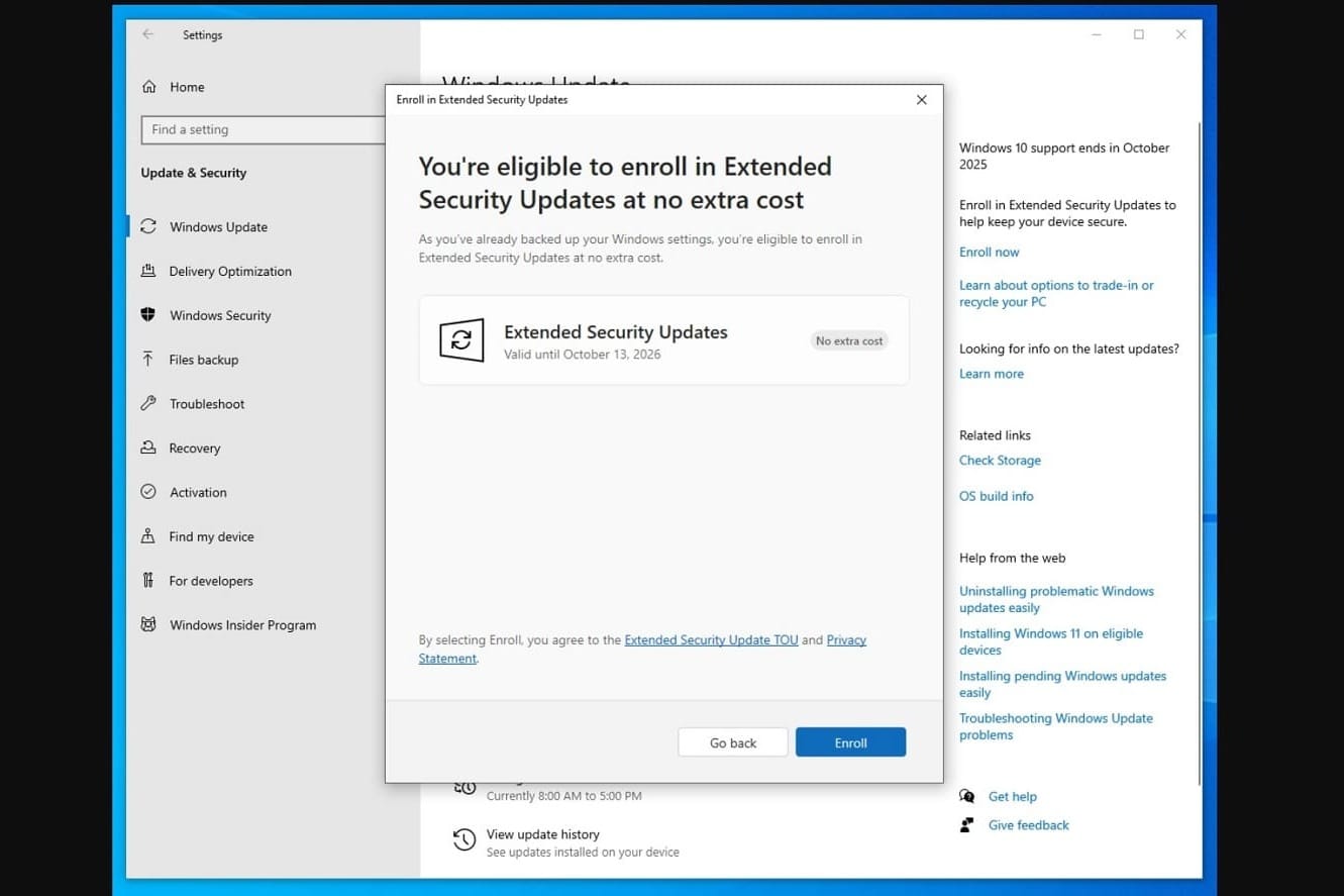 Windows 10 ESU or Windows 11: How to choose before support ends