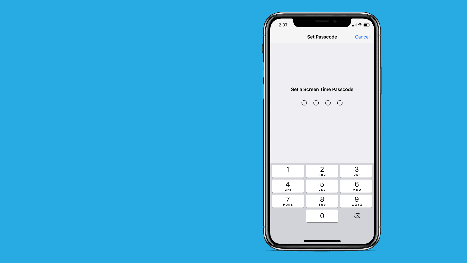 how-to-set-or-change-screen-time-passcode-on-iphone-ios-12