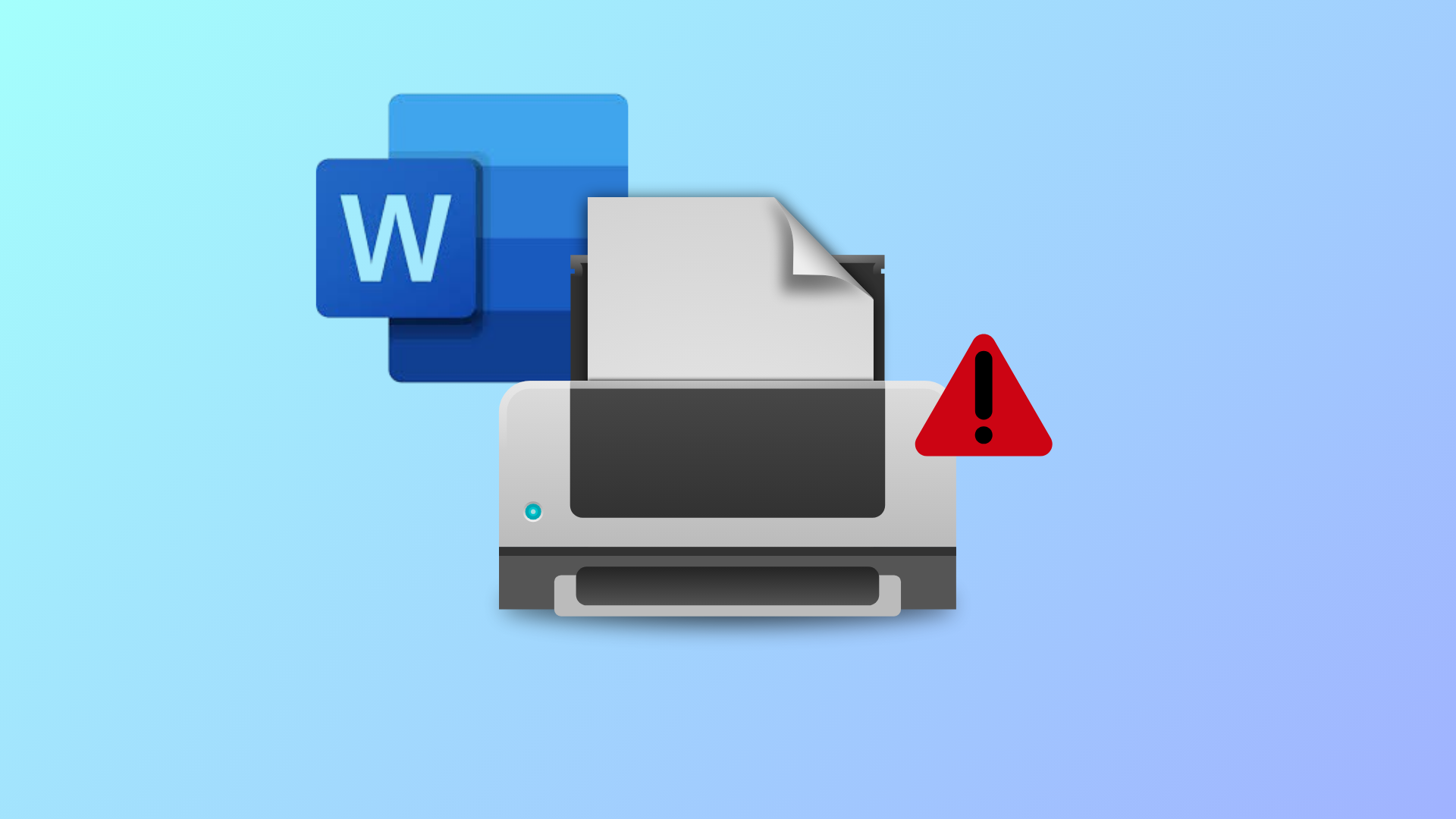 How to Fix Word Not Printing or Print Preview Not Working