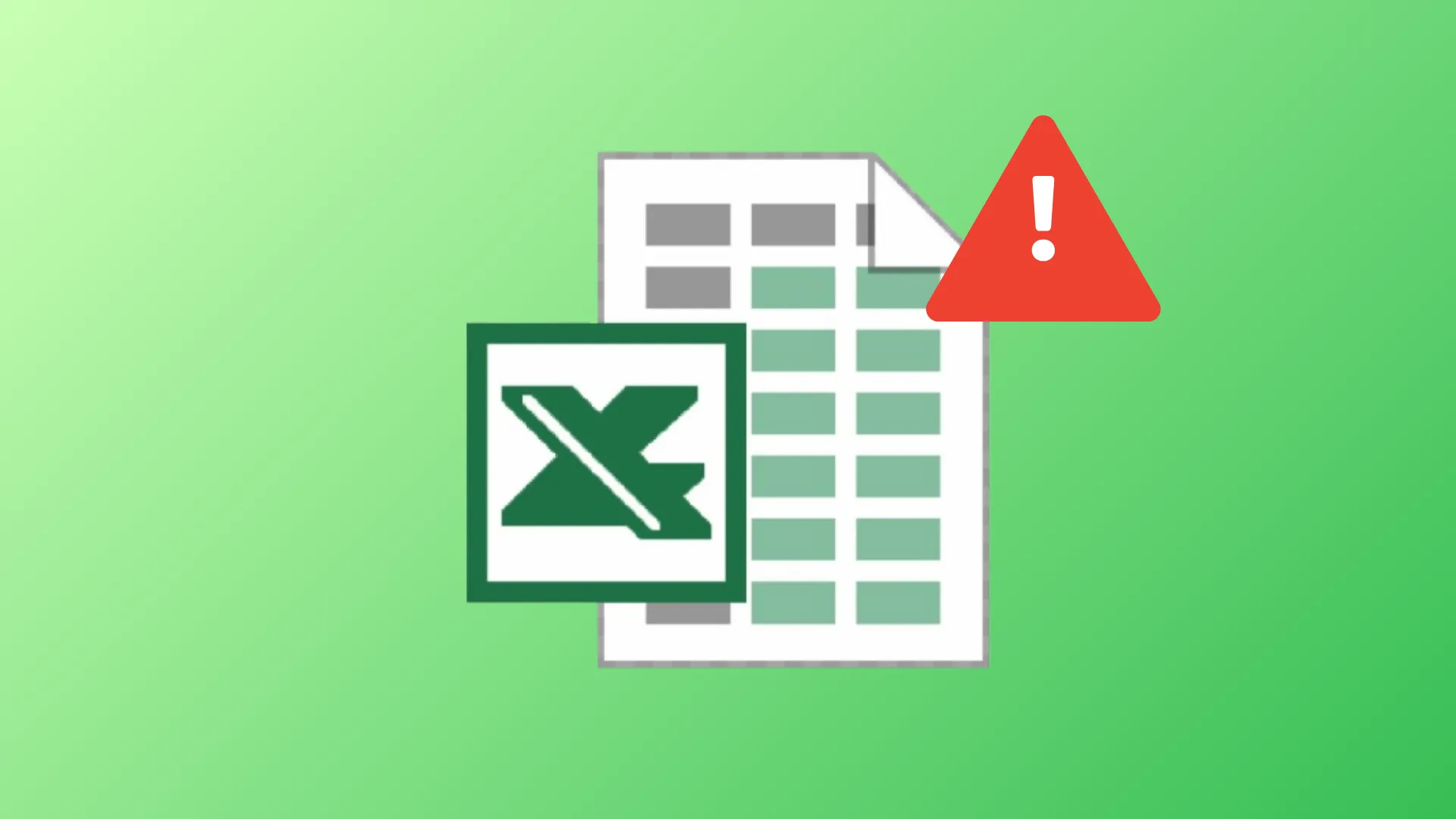 How to Fix "Errors Were Detected While Saving Excel File"