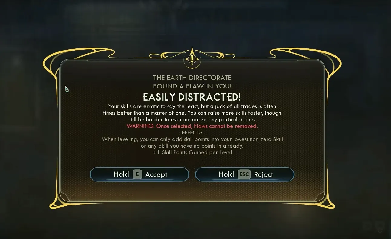 Easily Distracted in The Outer Worlds 2 — how to trigger it and play around its limits