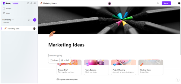 How to Use Microsoft Loop