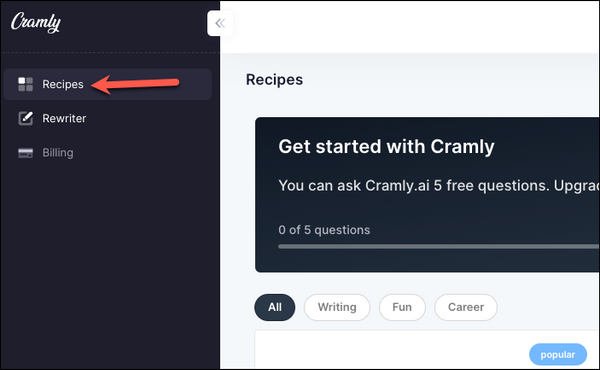 How to Use Cramly AI
