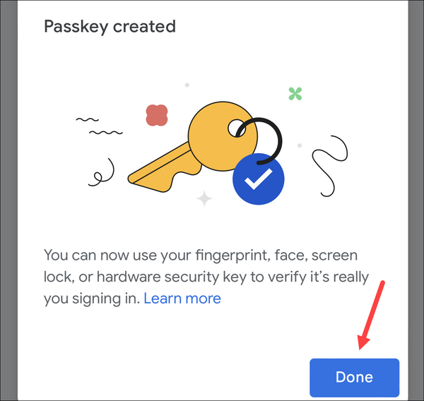 How to Create and Set up Google Passkeys