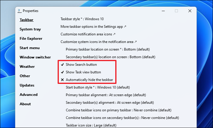 How to Use Explorer Patcher to Bring Back Many Windows 10 Styles on Windows 11