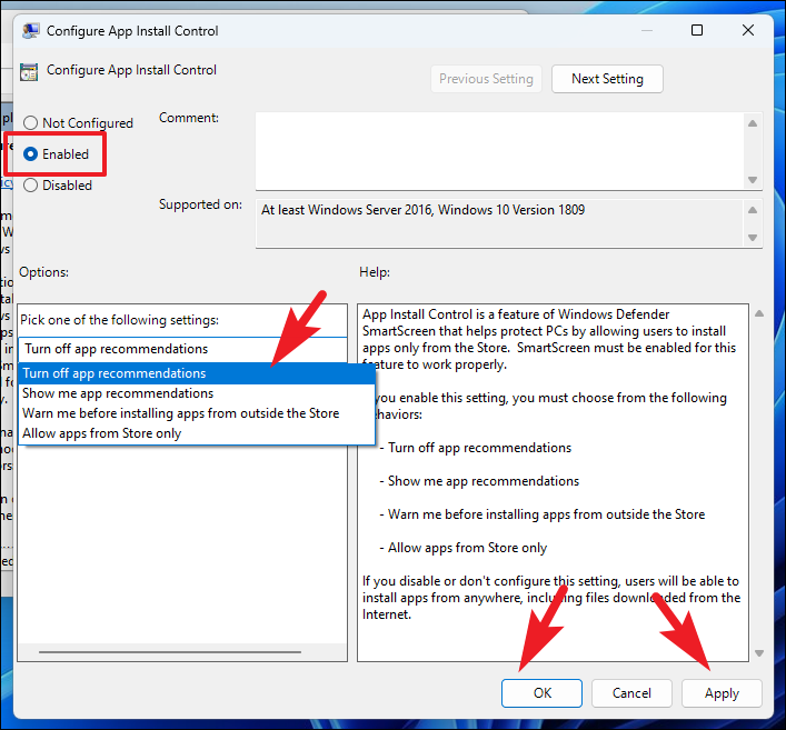 How to Turn Off Microsoft-verified Apps in Windows 11