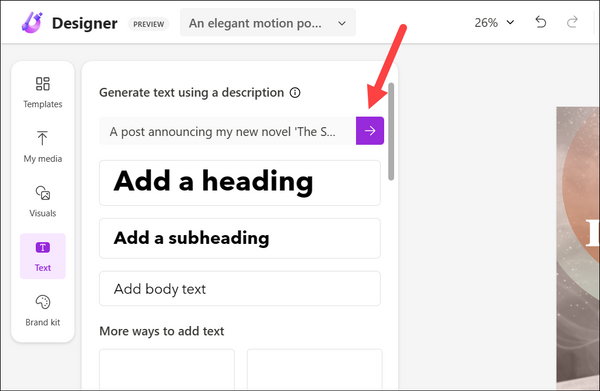 How to Use Microsoft Designer