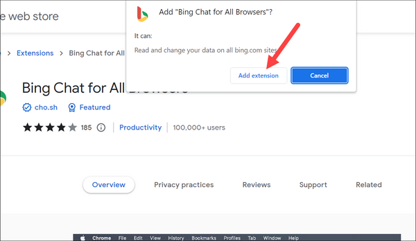 Bing Chat for All Browsers Extension Lets You Use Bing Chat in Chrome ...