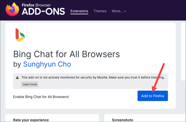 Bing Chat for All Browsers Extension Lets You Use Bing Chat in Chrome ...