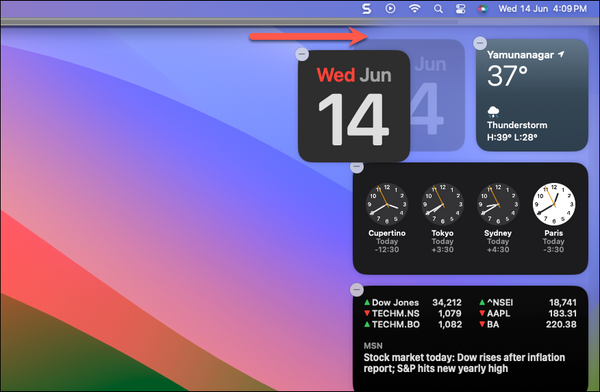 How to Add or Remove Widgets on Mac with macOS Sonoma