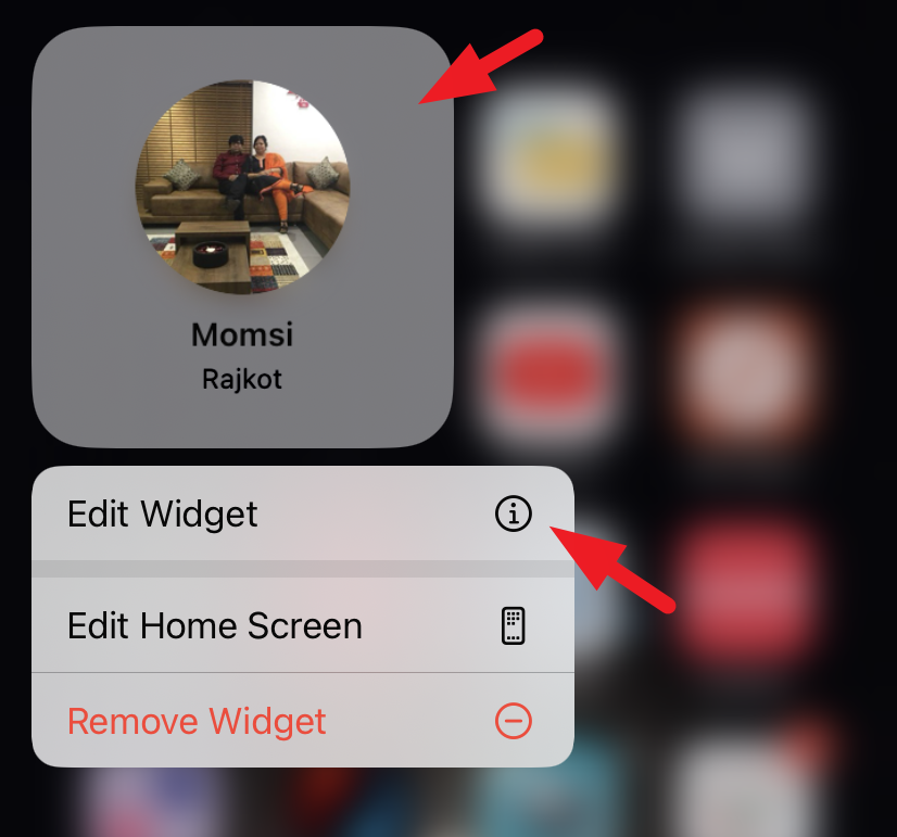 How to Add Contact Widget with Call and Message Buttons on iPhone in iOS 17