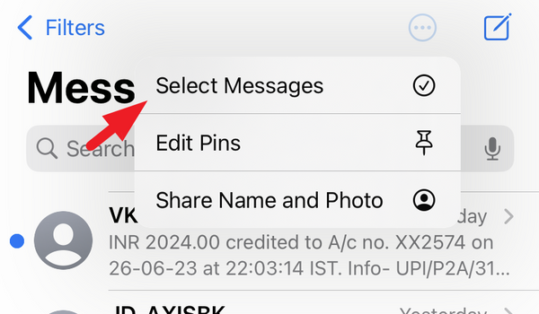 How to Mark All Messages as Read in iOS 17 on iPhone