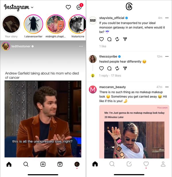 How is Threads Different from Instagram