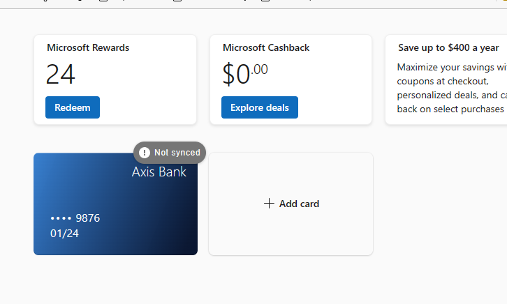 How to Add a Credit Card to Microsoft Edge Wallet
