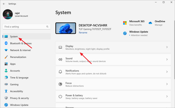 How to Change Display Scaling in Windows 11