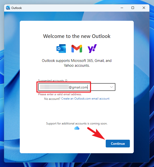 How to Add Gmail Account to New Outlook App on Windows 11
