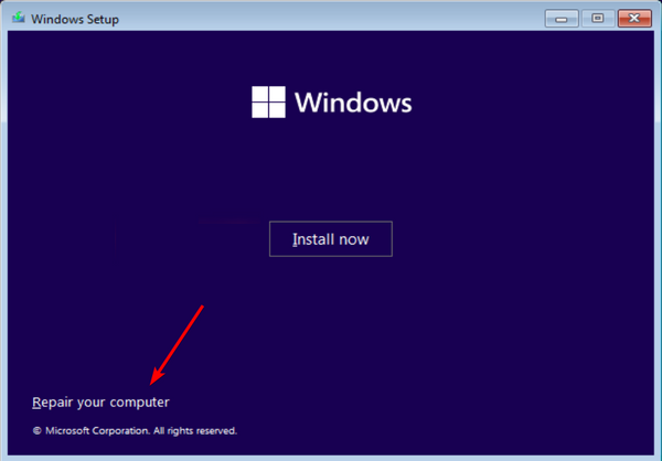 How to Perform a System Restore when Windows 11 Won't Boot