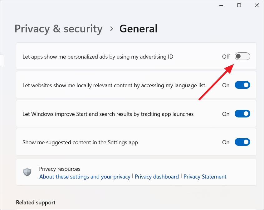 How to Customize Privacy Settings in Windows 11