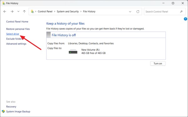 How to Set Up and Use File History Backup on Windows 11