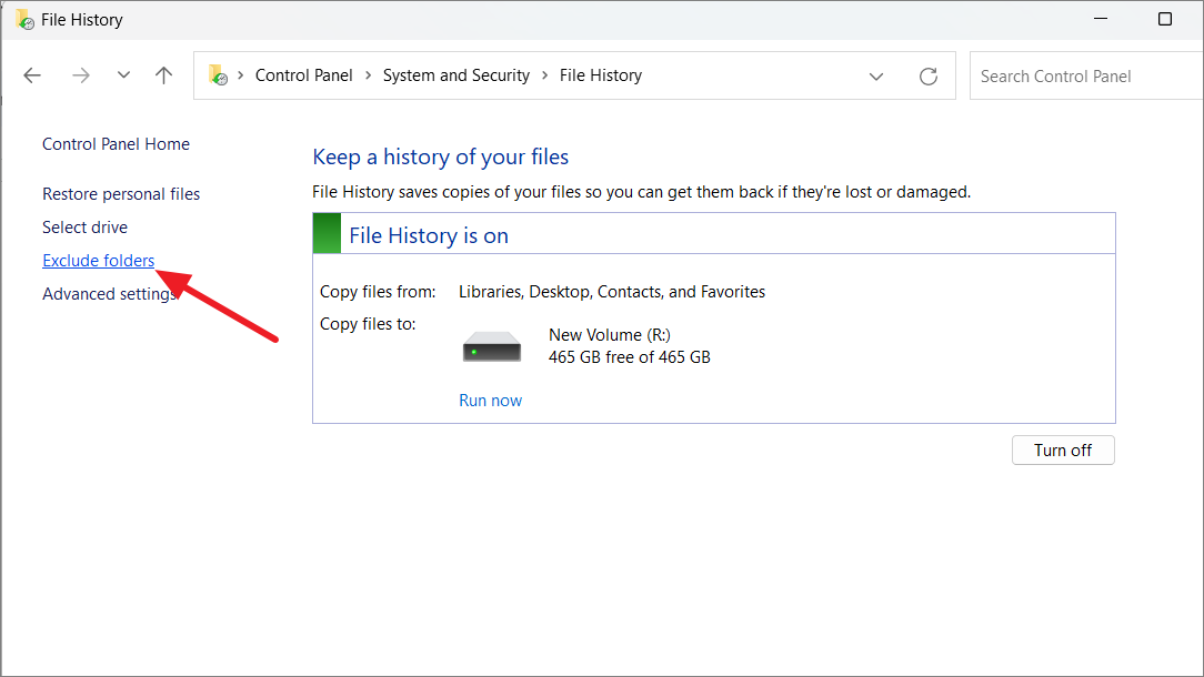 How to Set Up and Use File History Backup on Windows 11