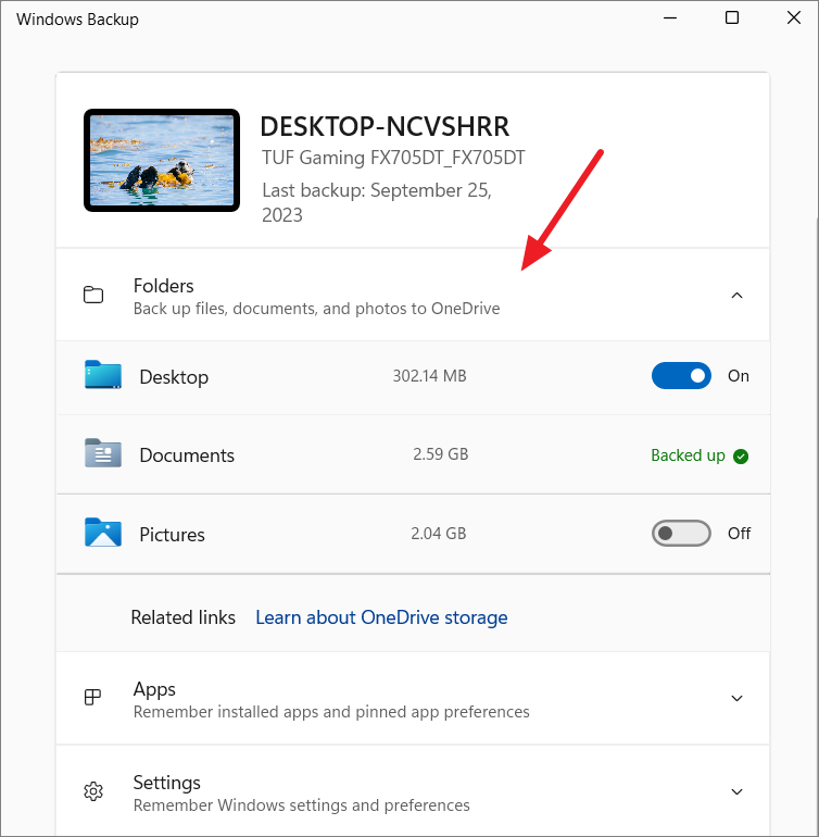 How to Set up and Use Windows Backup App