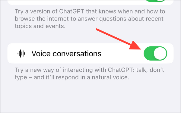 How to Talk to ChatGPT Using the New 'Voice Conversations' Feature