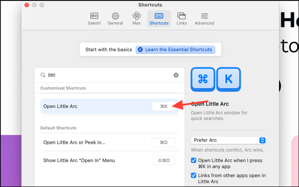 What's 'Little Arc' in the Arc Browser and How to Configure It