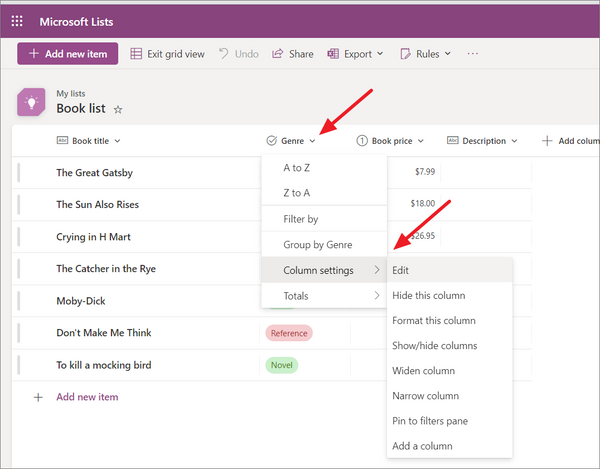 How to Use Microsoft Lists