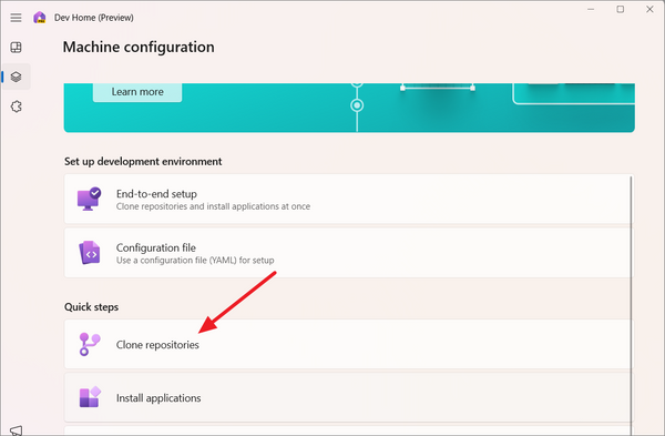 How to Setup and Use Dev Home in Windows 11