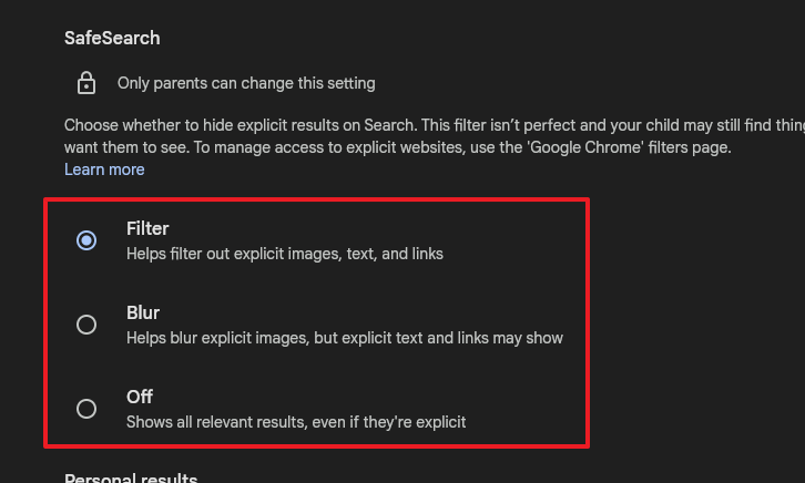 How to Turn On Safe Search in Google Search