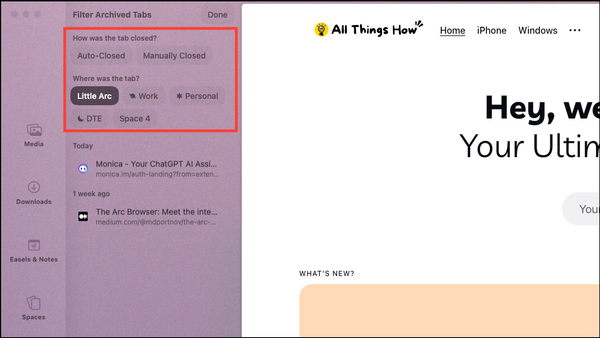 15 Arc Browser Tips & Tricks to Make Web Browsing Effortless