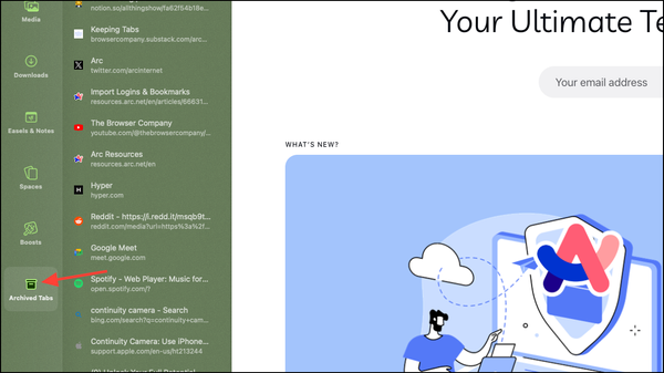 How to Use the Arc Browser