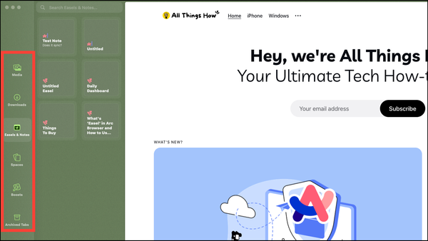 How to Use the Arc Browser
