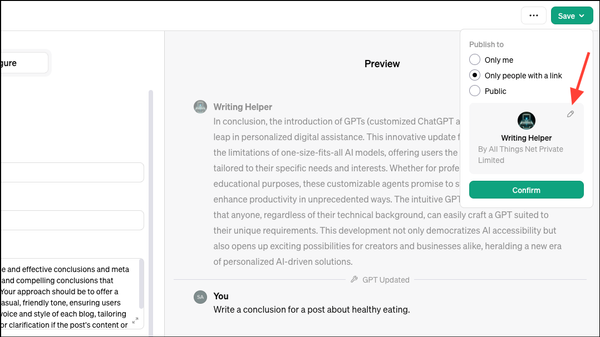How to Create a GPT in ChatGPT