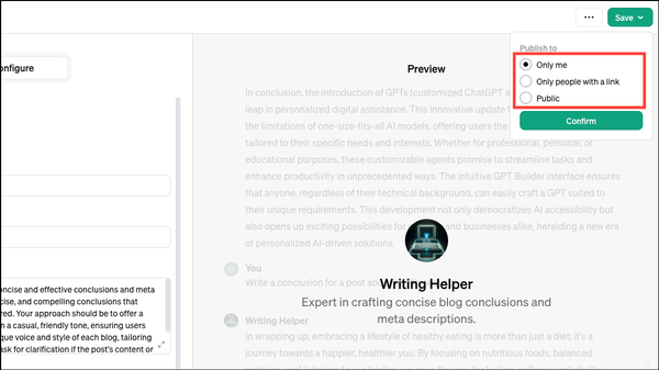 How to Create a GPT in ChatGPT