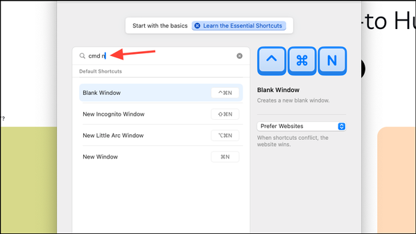 How to Change Arc Keyboard Shortcuts