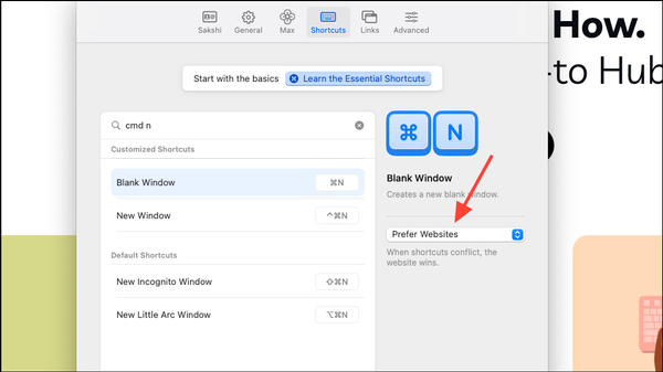 How to Change Arc Keyboard Shortcuts
