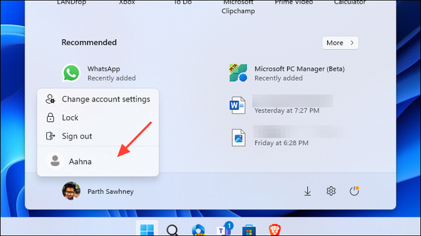 7 Ways to Switch Users in Windows 11