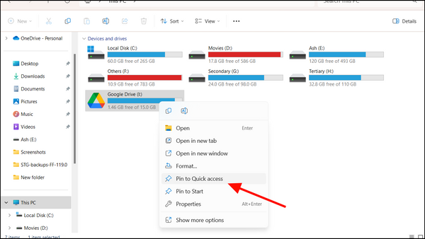 How to Add Google Drive to File Explorer in Windows 11