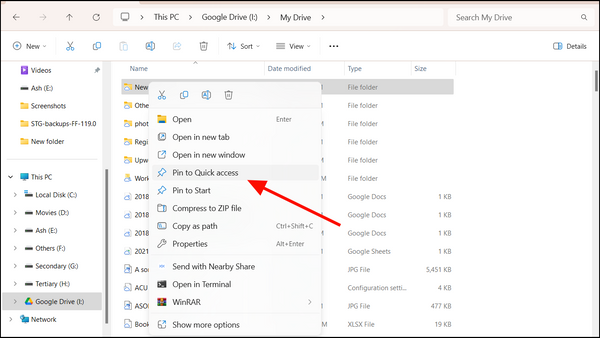 How to Add Google Drive to File Explorer in Windows 11