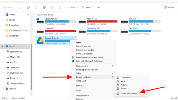 How to Add Google Drive to File Explorer in Windows 11