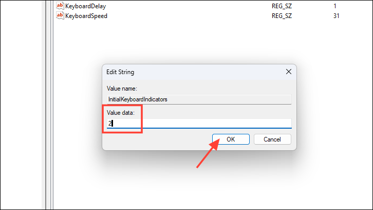 How to Keep NUM Lock On Permanently in Windows 11