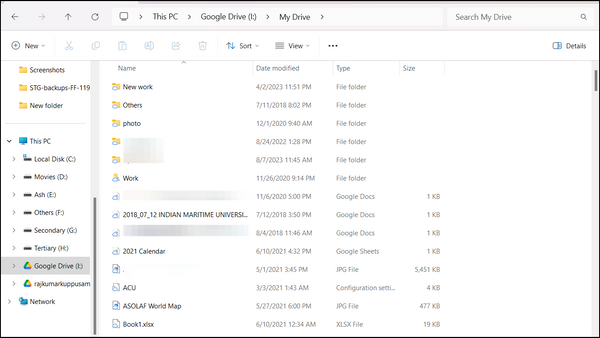 How to Add Google Drive to File Explorer in Windows 11