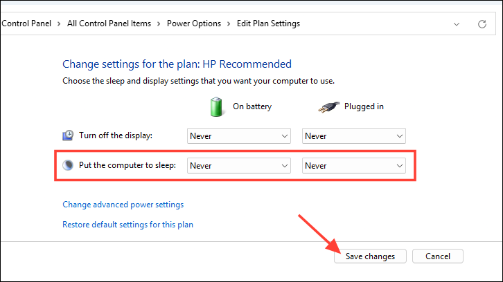 How to Stop Computer From Sleeping on Windows 11