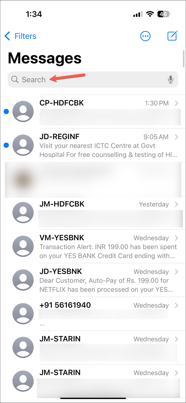 How to Search iMessage by Date