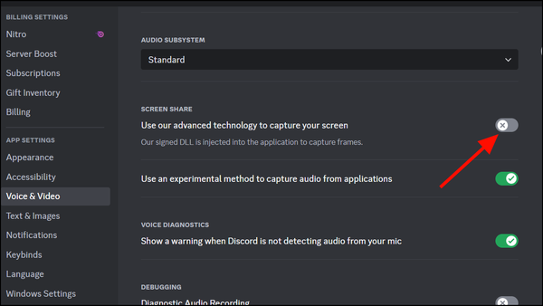 How to Fix Discord Stream Sharing Discoloration in Windows