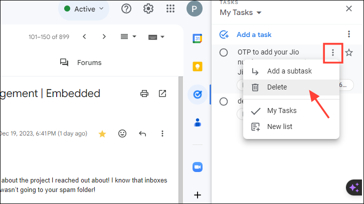 How to Quickly Add an Email to Google Tasks from Gmail