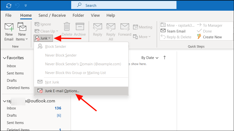 How to Block 'Temu' Spam Emails in Outlook