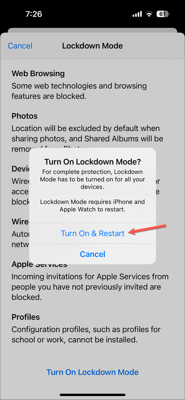 What is Lockdown Mode in iPhone and How to Use It